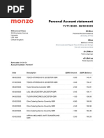Wise Bank Statement | PDF
