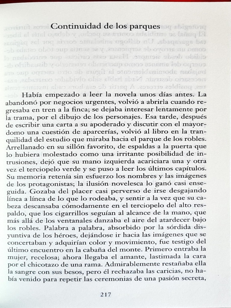 Continuidad de Los Parques | PDF