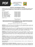 RA 11148 Kalusugan at Nutrisyon NG Mag Nanay Act of 2019 | PDF ...