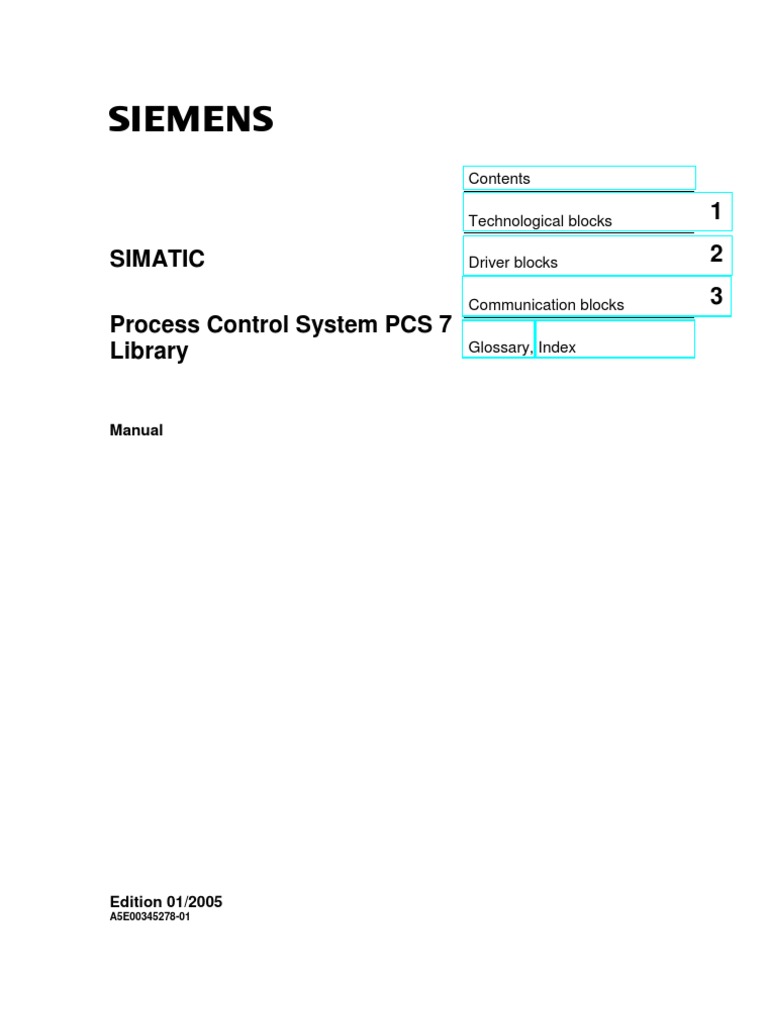 PCS 7 Library V6.1 | PDF | Operating System | Input/Output