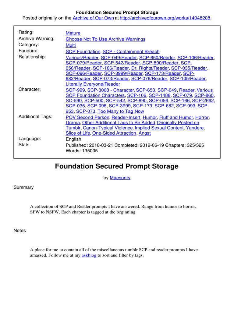 Foundation Secured Prompt Storage | PDF