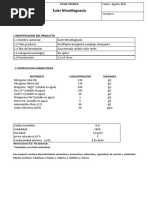 Ficha Técnica de Nitro Xtend XP | PDF | Fertilizante | Nutrientes