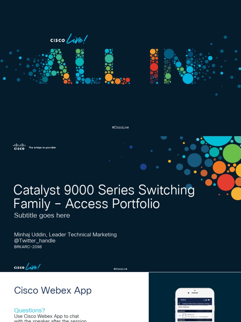 Cat9k Access Portfolio | PDF | Telecommunications | Computer Networking