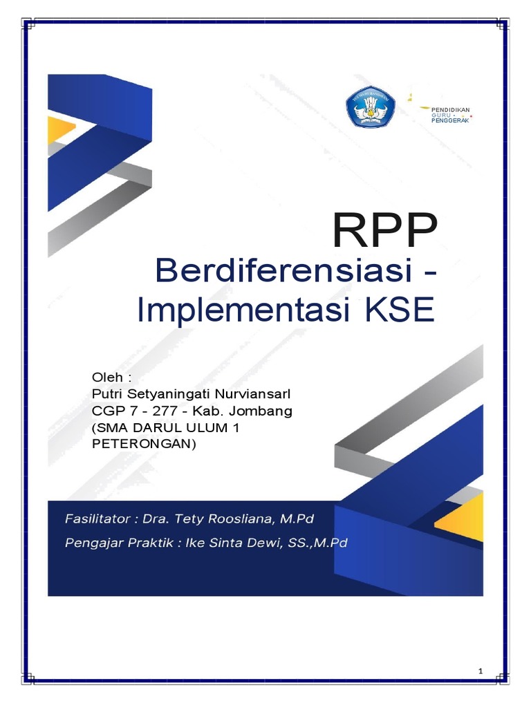 RPP Pse | PDF | Metode & Bahan Ajar | Seni