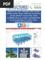 Structural Detailing of Steel Connection Xstructures | PDF | Strength Of Materials | Buckling