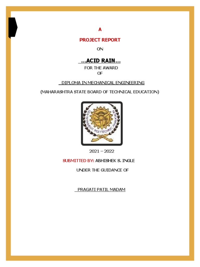 Est Microproject Report Suraj | PDF | Environmental Technology | Natural Environment