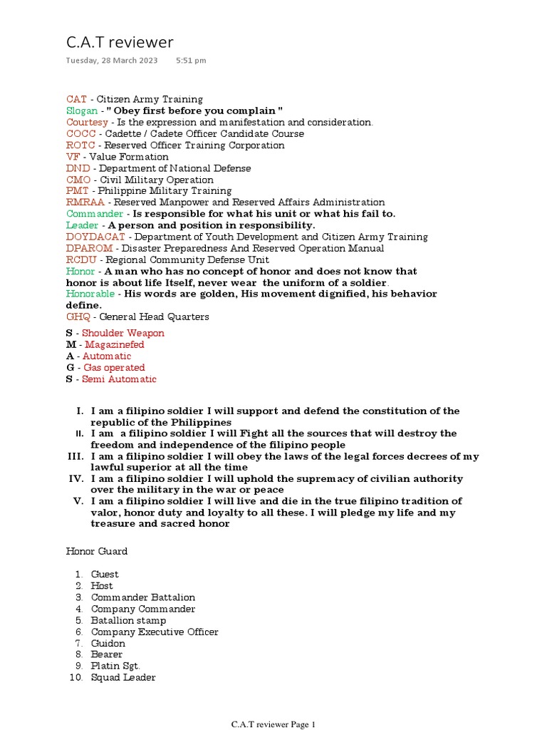 Citizen Army Training Guide | PDF | Politics | History