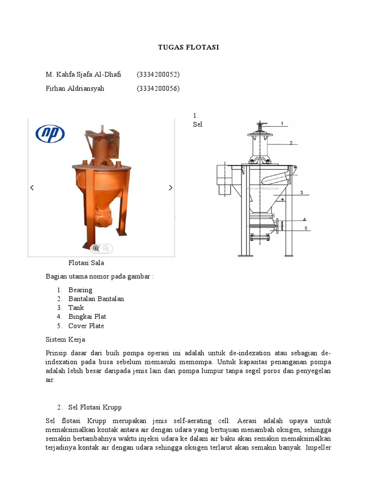Tugas Flotasi | PDF