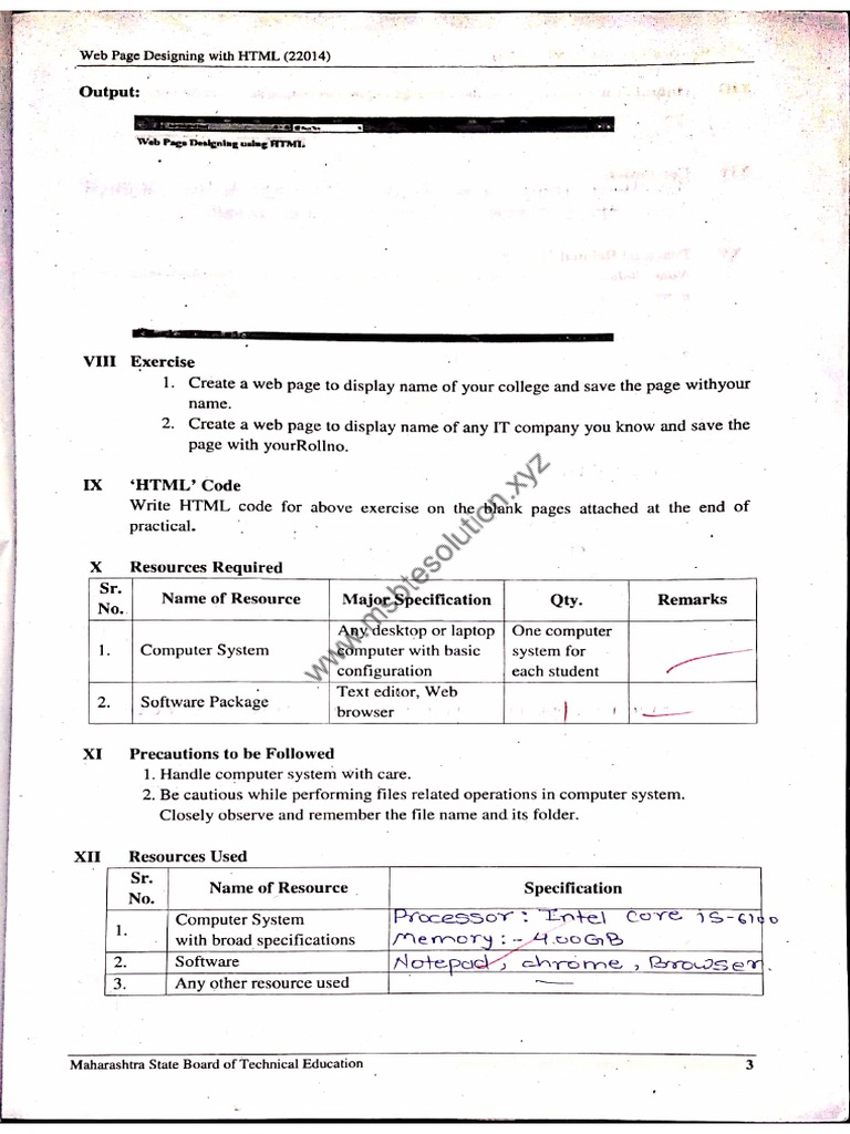 WPD Solved Manual - Watermark | PDF