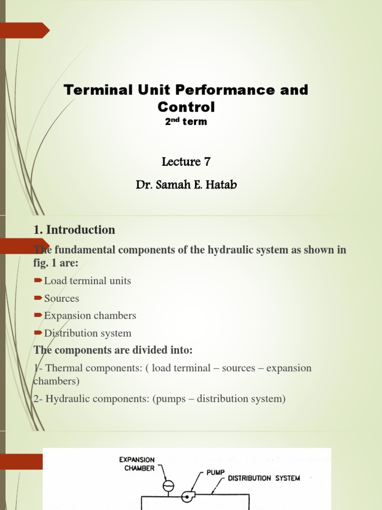 Terminal Unit Performance & Control Guide | PDF | Heat Exchanger | Heat
