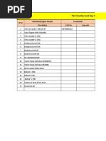 Example of Full Engine Overhaul Report | PDF | Bearing (Mechanical) | Pump