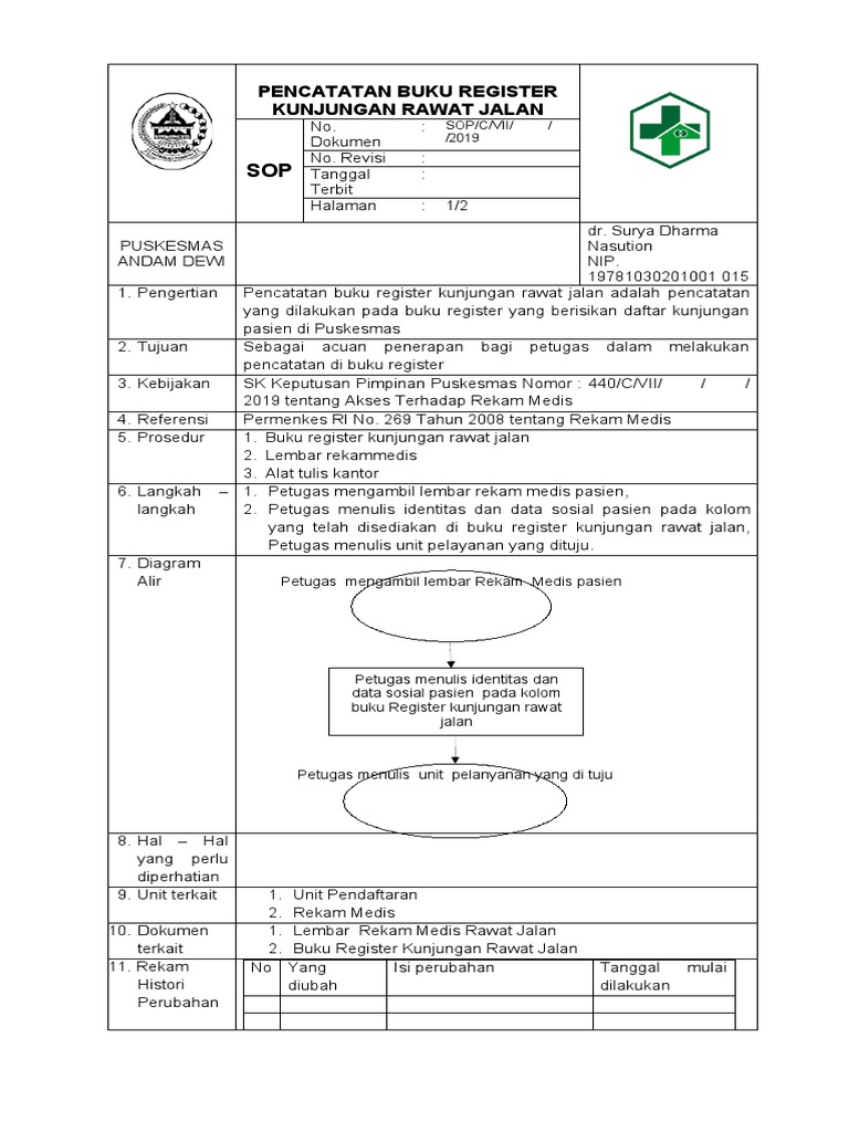 Pencatatan Buku Register Pdf
