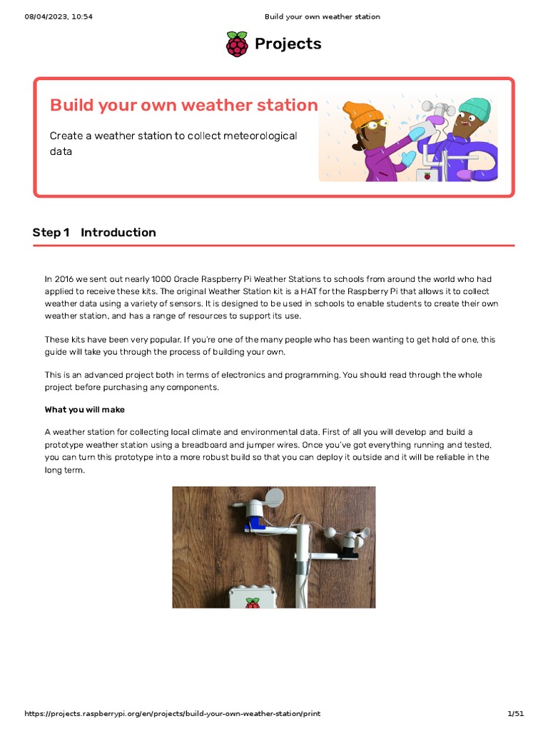 Build Your Own Weather Station | PDF | Wind Speed | Resistor