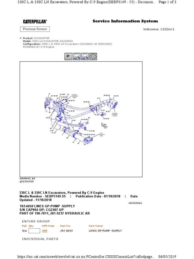 Https - 11 - Sis - Cat.com - Sisweb - Servlet - Cat - Cis.sis - PController.CSSI | PDF ...