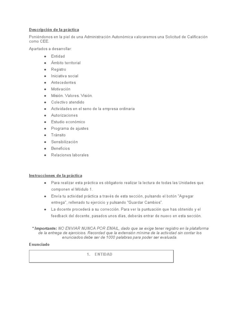 Unidad 3 Enunciado | PDF