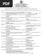 2nd Quarterly Assessment in UCSP | PDF