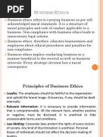 Key Features of Business Ethics | PDF | Business Ethics | Employment