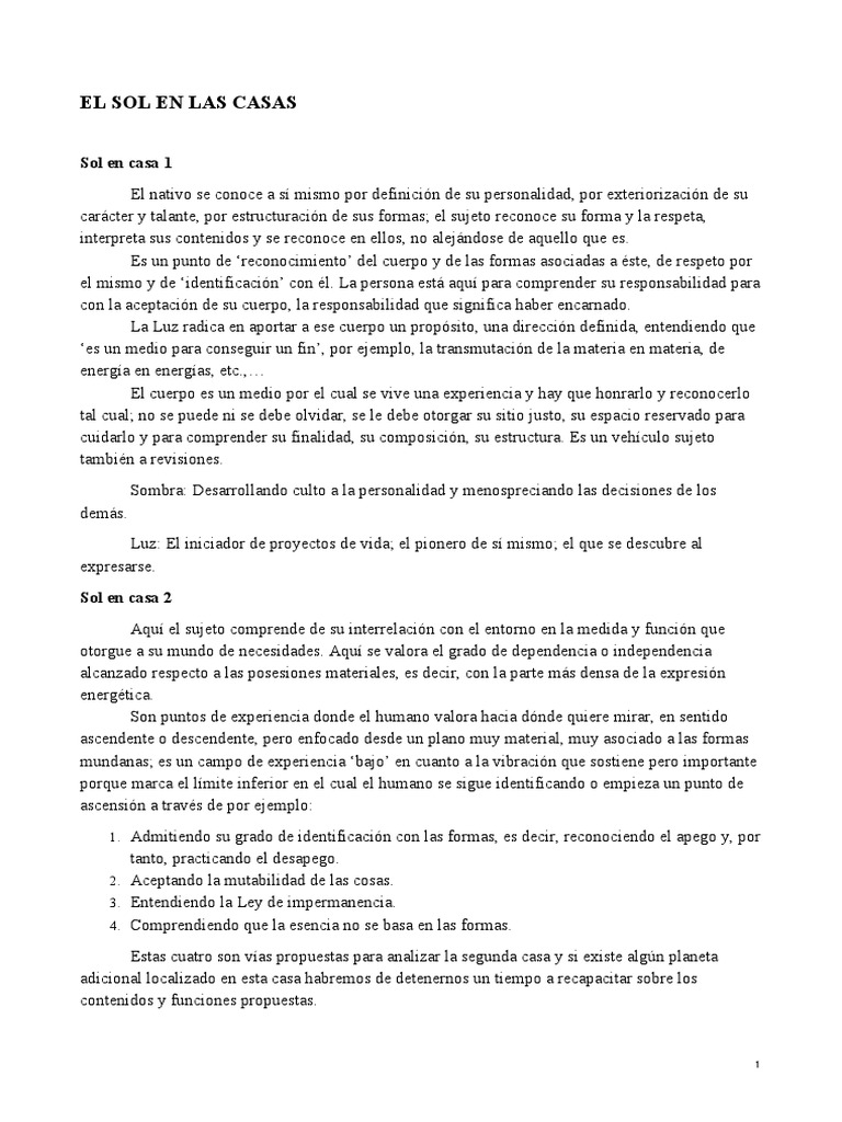 Sol en Las Casas | PDF | Experiencia | Aprendizaje