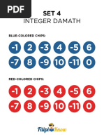How To Make A Damath Board and Chips | PDF