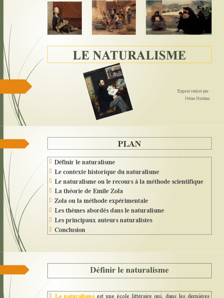 Le Naturalisme | PDF | Émile Zola