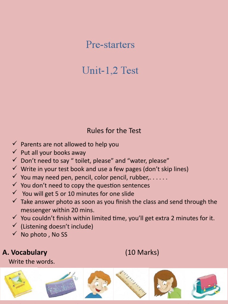 Unit 1 2 Test Pdf Linguistics