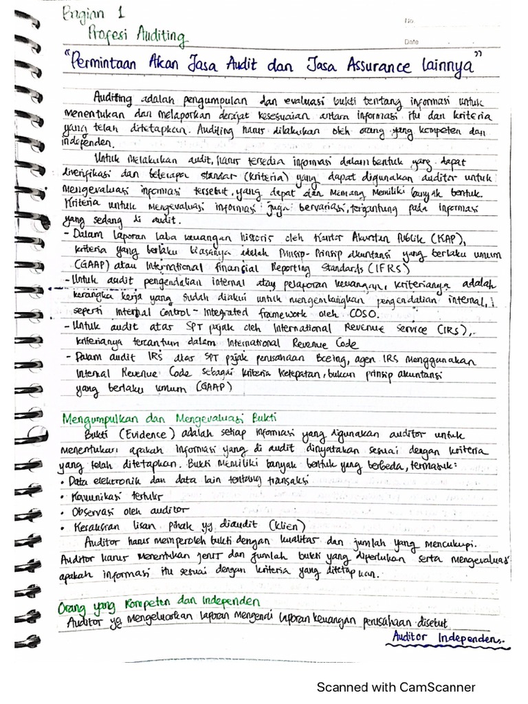 Muttia Kartika-Resume Bab I Auditing | PDF