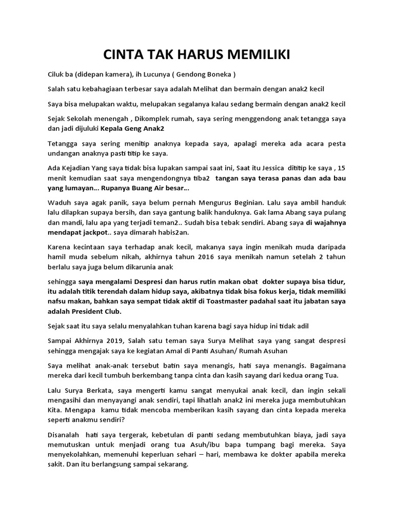 Cinta Tak Harus Memiliki 4 | PDF Cinta Tak Harus Memiliki 4 | PDF