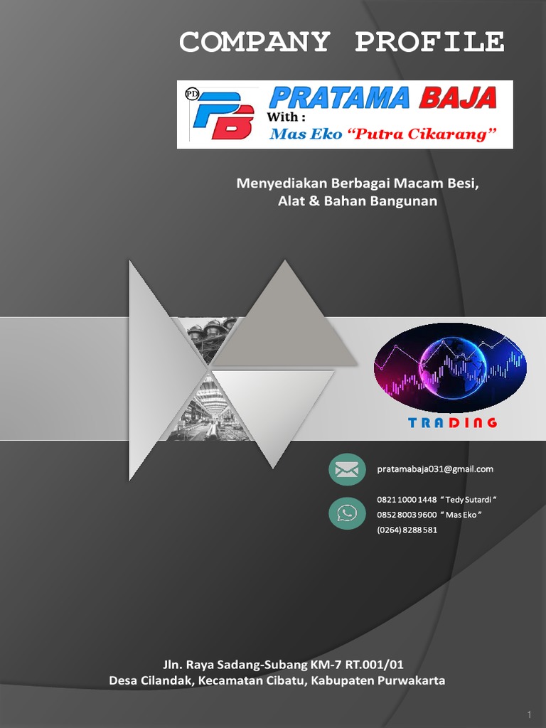Company Profile CV Pratama Baja | PDF