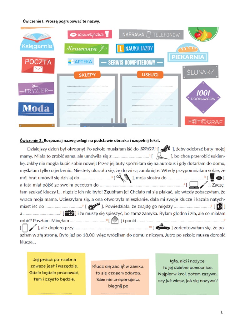 Lekcja 6 - Usługi | PDF