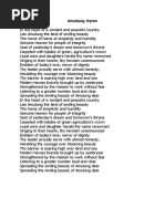 BARMM Hymn | PDF