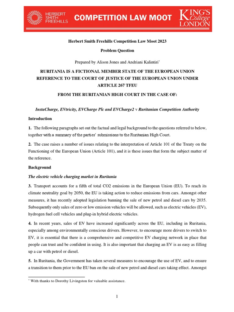 Ruritania EV Charging Market Analysis | PDF | Electric Vehicle | Hybrid ...