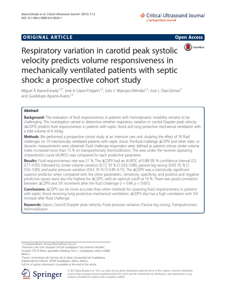 Vti Carotideo Revisar | PDF | Blood Pressure | Hemodynamics