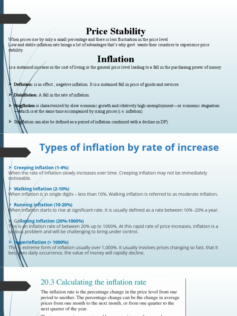 CH 4 AS - Inflation and Deflation | PDF | Cost Of Living | Inflation