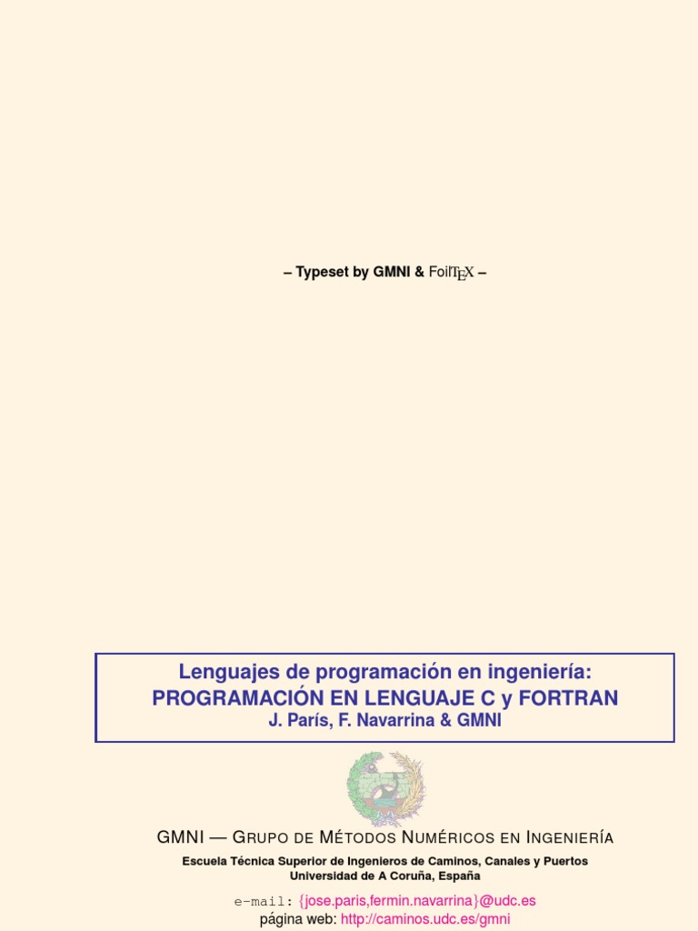 3 LenguajeC-Fortran | PDF | Compilador | Programación
