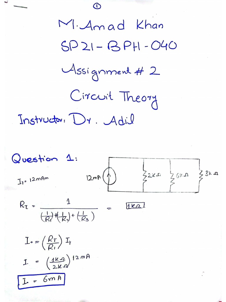 CT Assignment 2 | PDF