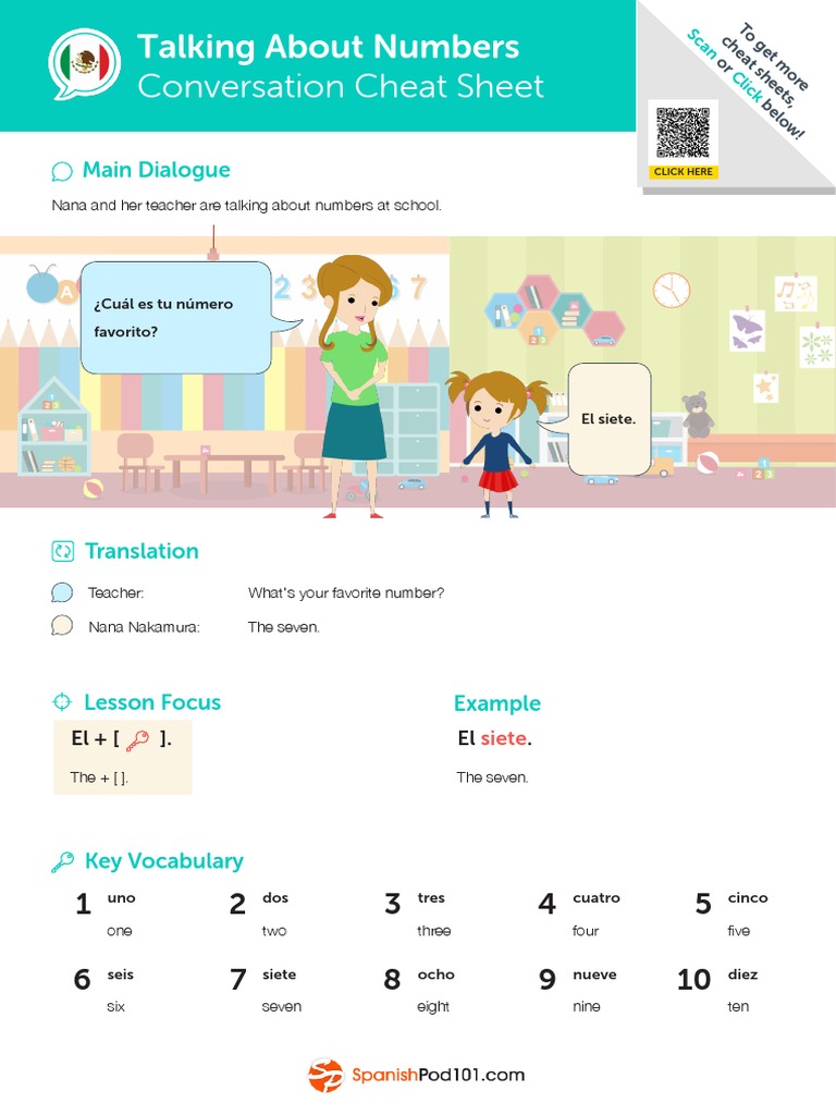 Spanish Numbers | PDF