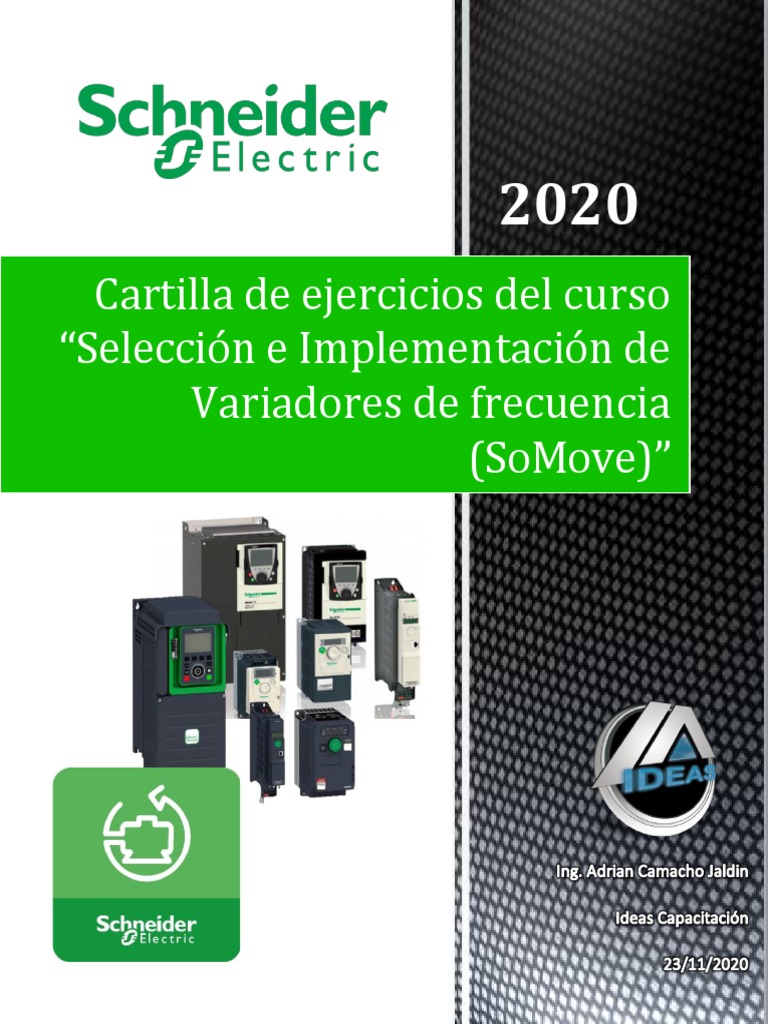 Guía de ejercicios prácticos para la implementación y operación de variadores de frecuencia ...