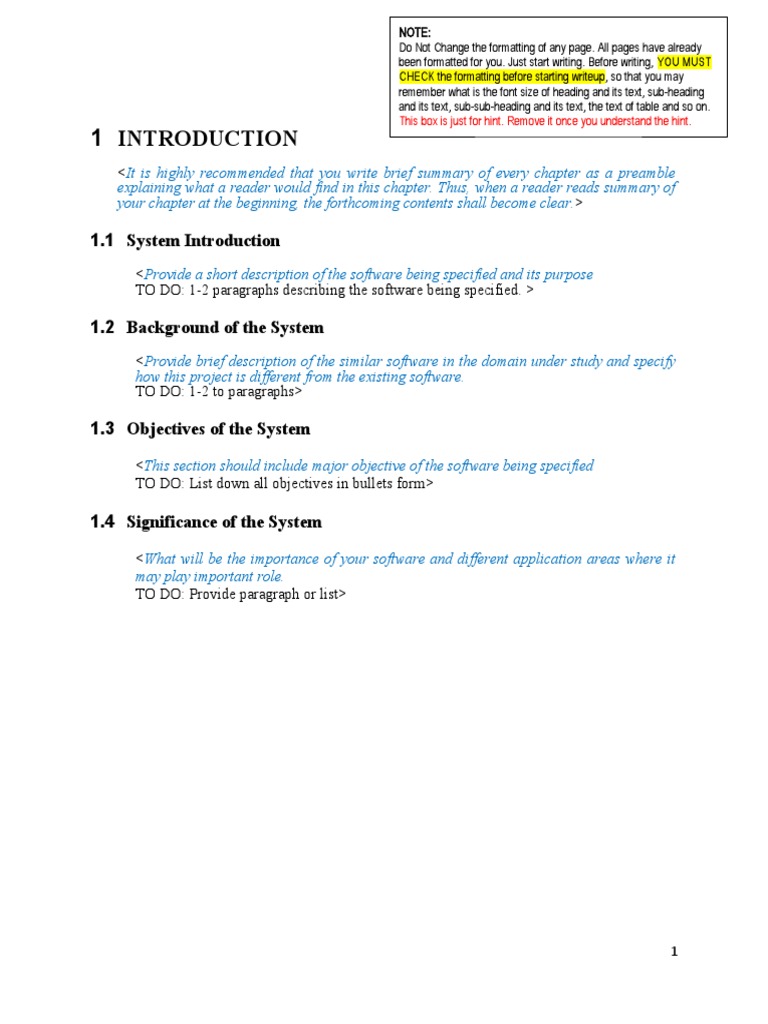 02 Template FYP Report PartB Chapters 23nov20 | PDF | Use Case | Software Quality