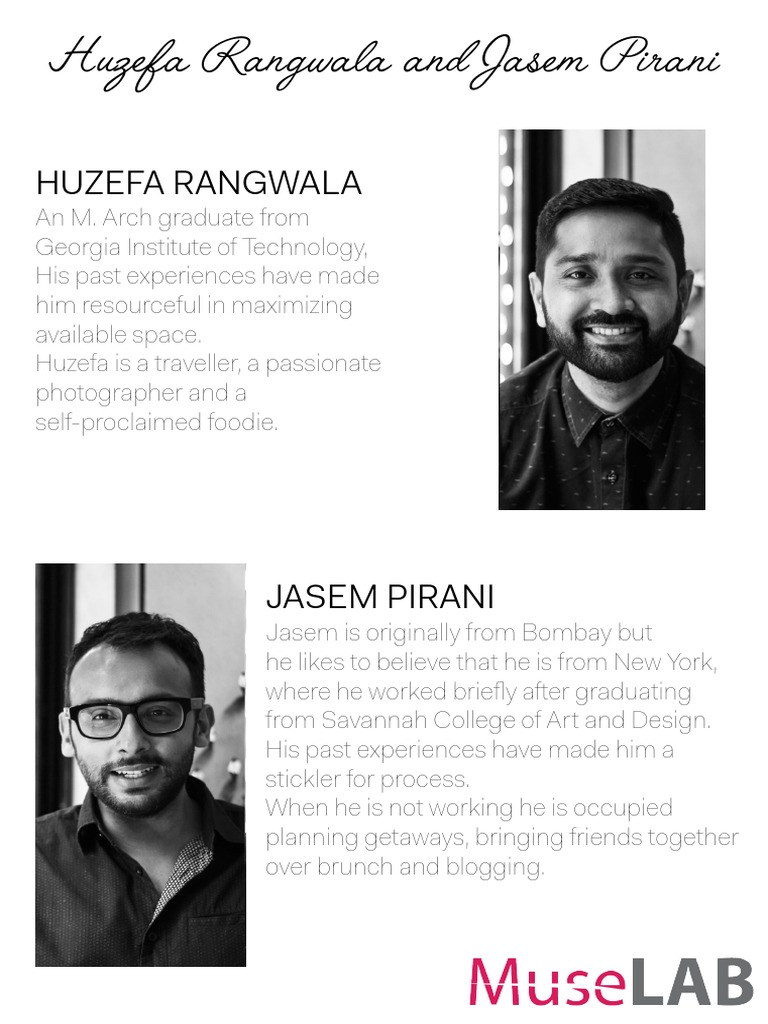 Huzefa Rangwala and Jasem Pirani | PDF | Art