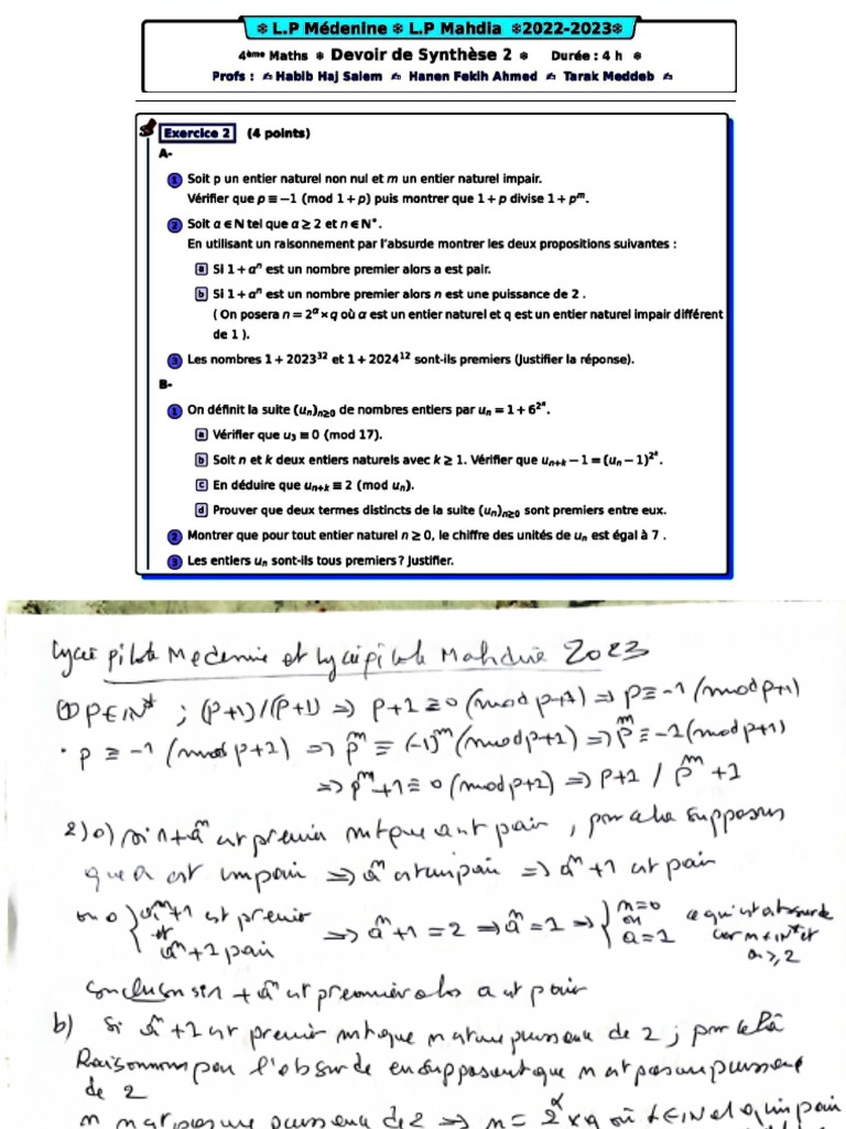 Arth LpMédenine Et Mahdia | PDF