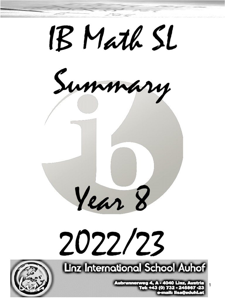 IB Math Exam Practise Questions | PDF | Logarithm | Probability ...