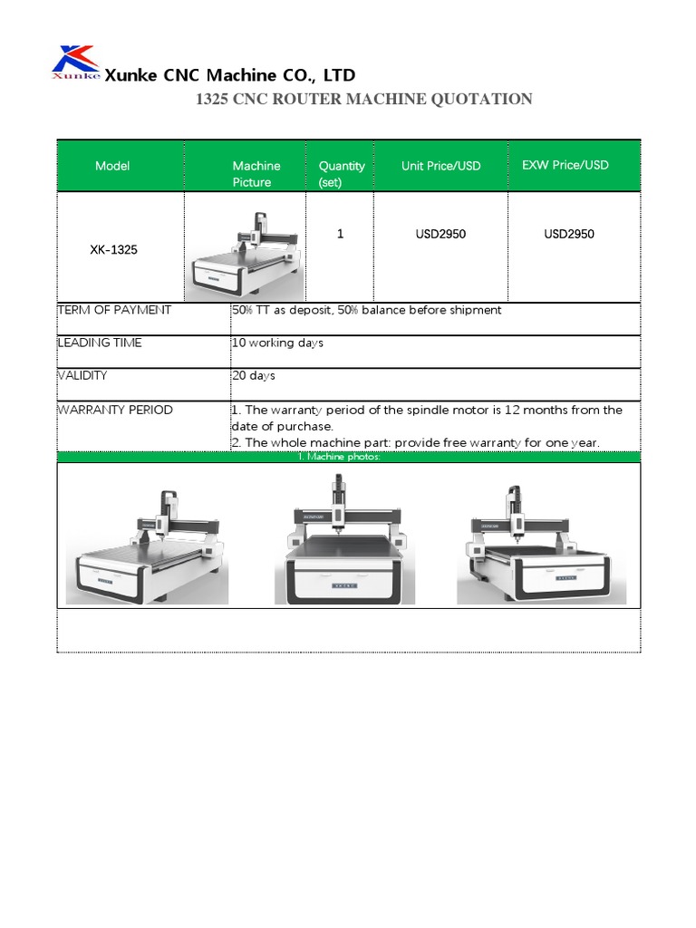 Xunke CNC Machine CO., LTD | PDF | Numerical Control | Machines