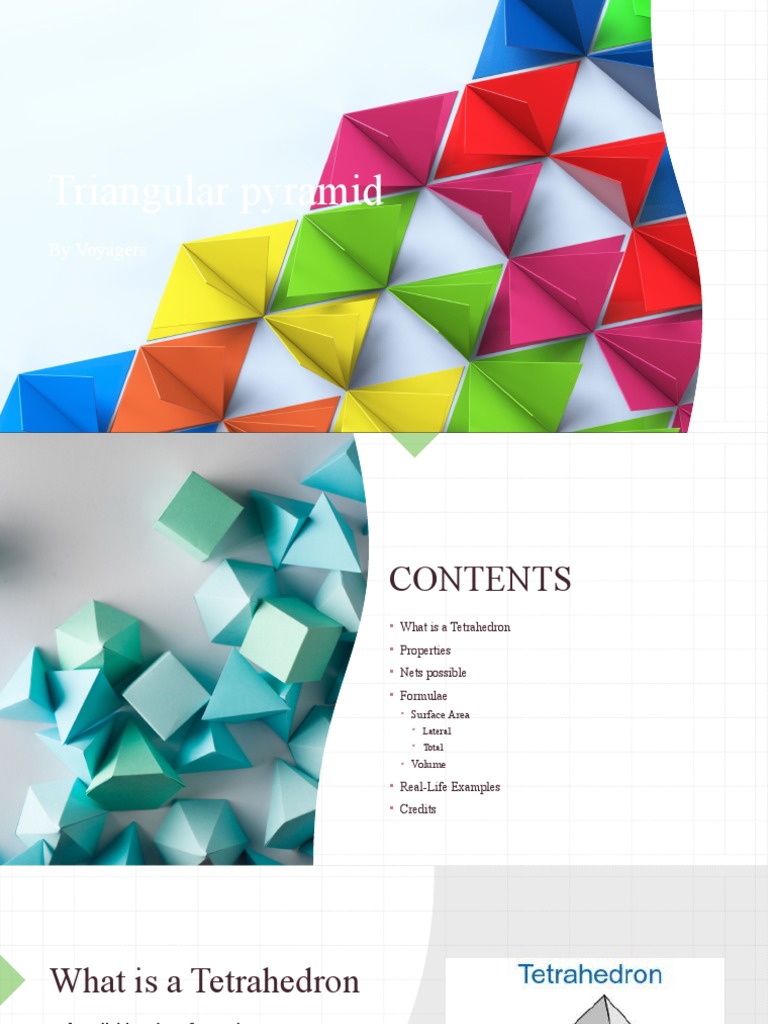 Triangular Pyramid | PDF | Language Arts & Discipline | Teaching Methods & Materials