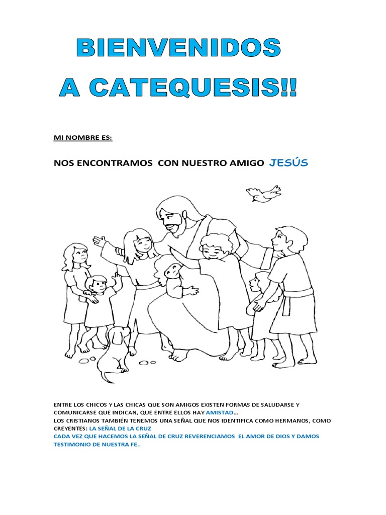 1 Guia Catequesis - Bienvenidos A Catequesis | PDF