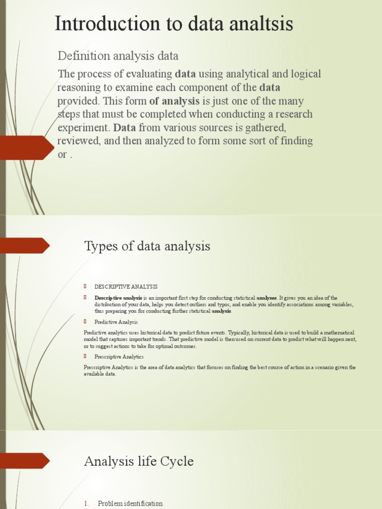 Introduction To Data Analtsis | Download Free PDF | Level Of Measurement | Data Analysis