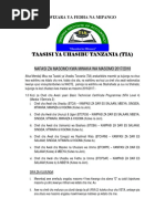 Barua Uhamisho | PDF