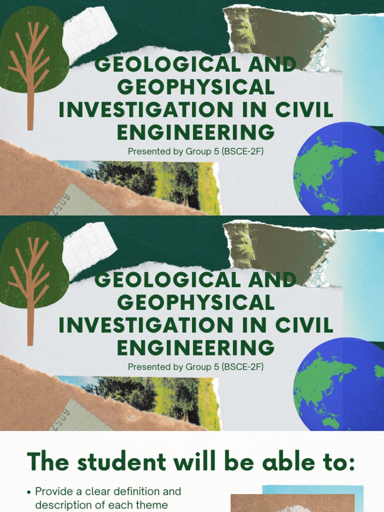 Geological and Geophysical Investigation in Civil Engineering | PDF ...