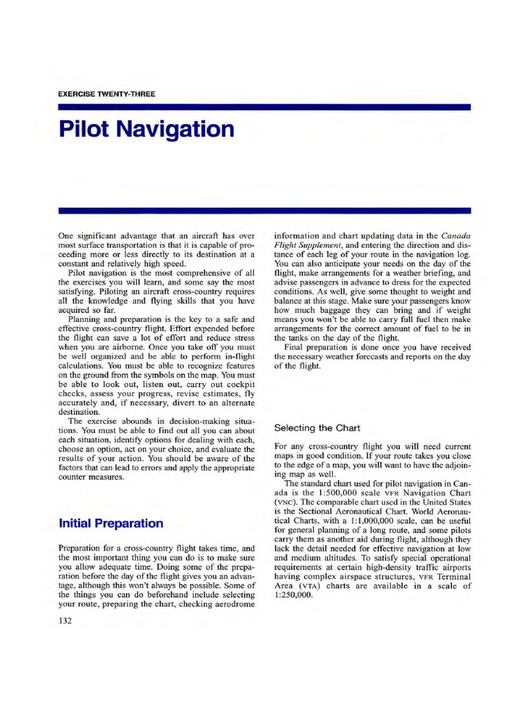 Pilot Navigation Essentials | PDF | Navigation | Air Traffic Control