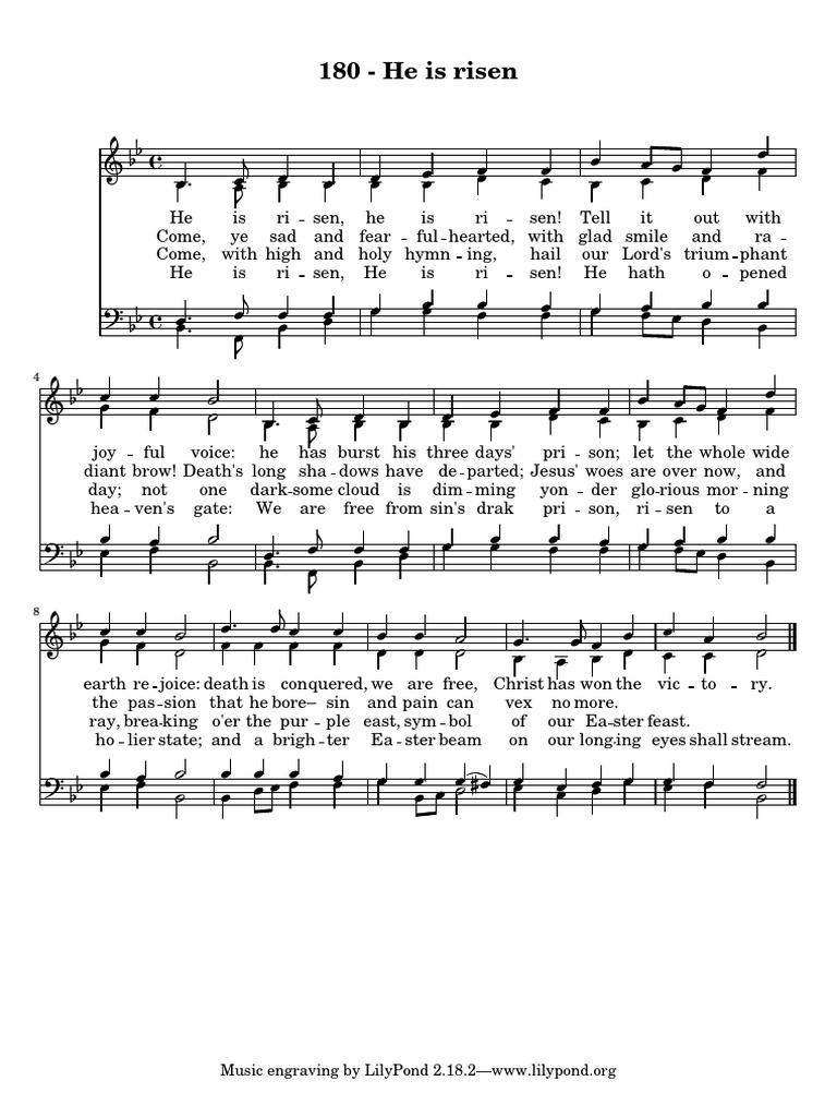 He Is Risen | PDF