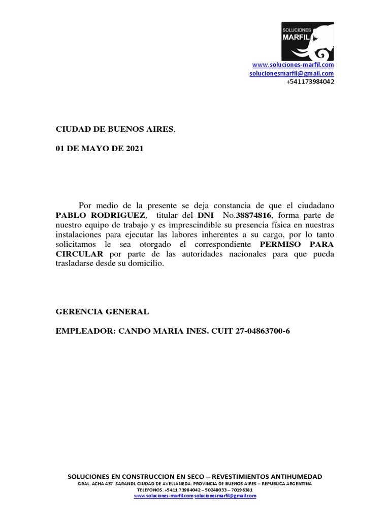 Carta De Presentaci N De Acuerdo Laboral Modelos Y Ejemplo Biztree Com ...